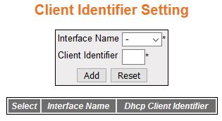 DHCP Client